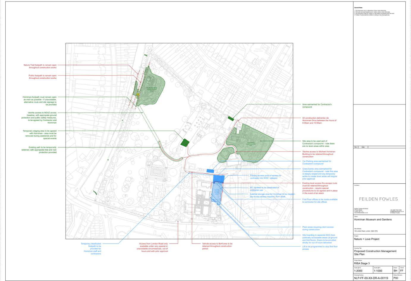 Nature + Love Consultation: Construction Environmental Management Plan
